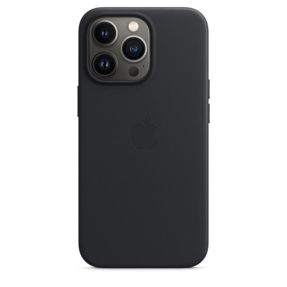 Husa iPhone 13 Pro Max Apple cu MagSafe, Piele - Culoare Midnight – Mag ...